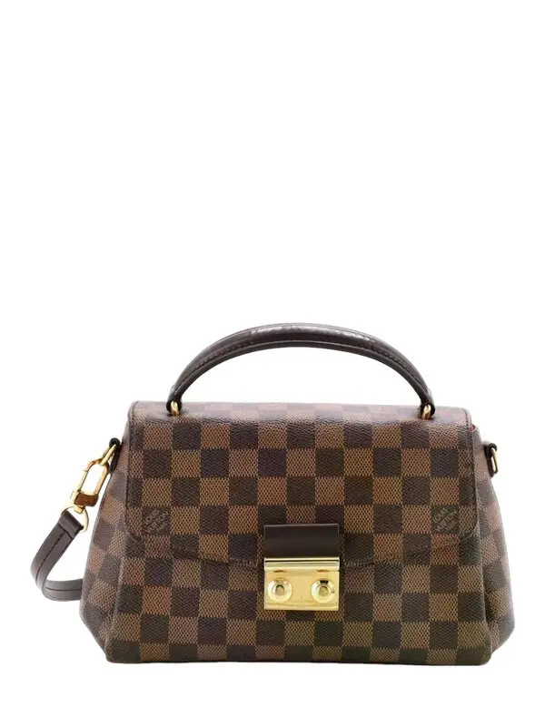 LOUIS VUITTON Croisette Handbag Damier Crossbody Bag - Brown