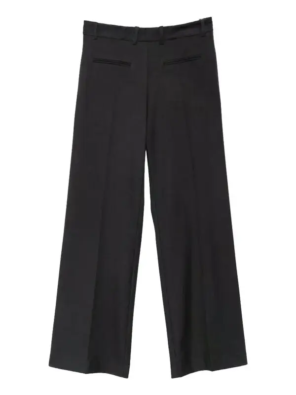 RAME Straight Trousers - Black