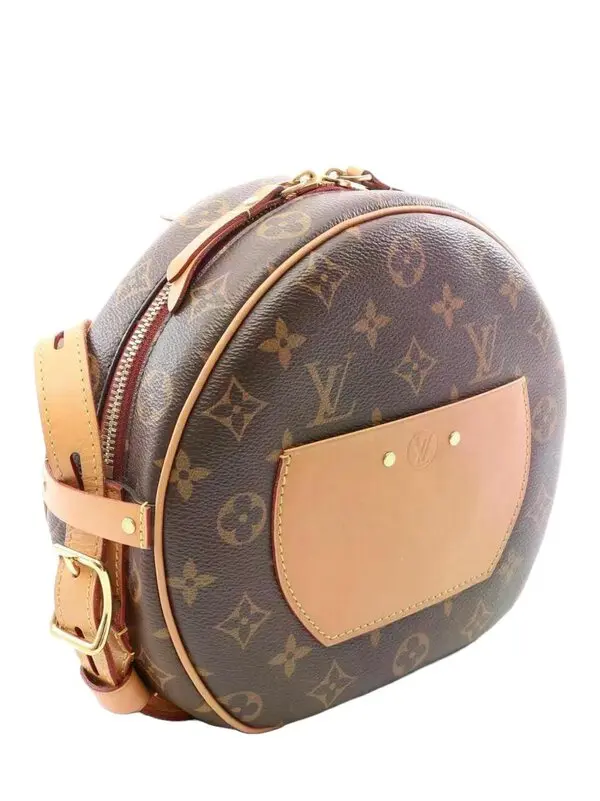 LOUIS VUITTON 2010s Mm Monogram Boîte Chapeau Supple Shoulder Bag - Brown