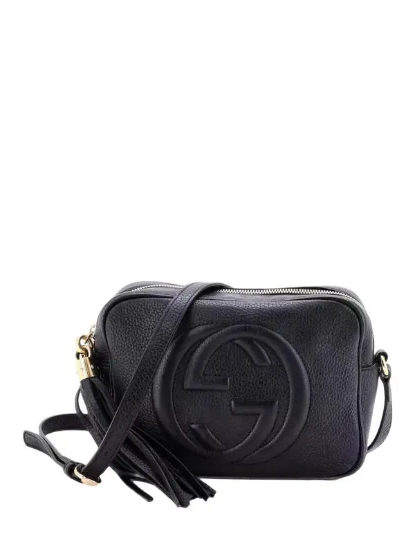 Gucci Soho Disco Leather Small Crossbody Bag - Black