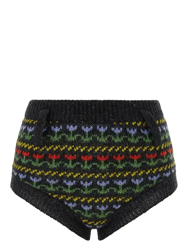 Marni Wool Culottes - Gray