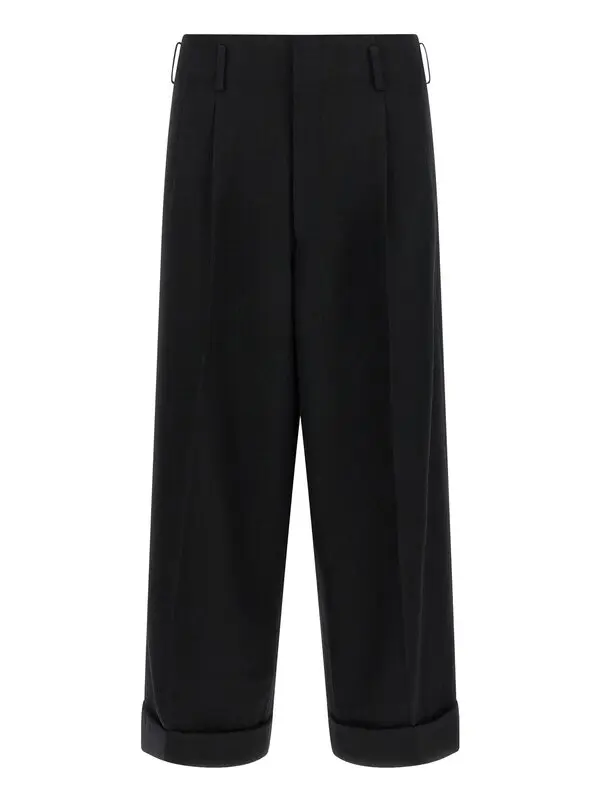 Comme Des Garçons Cropped Pants - Black