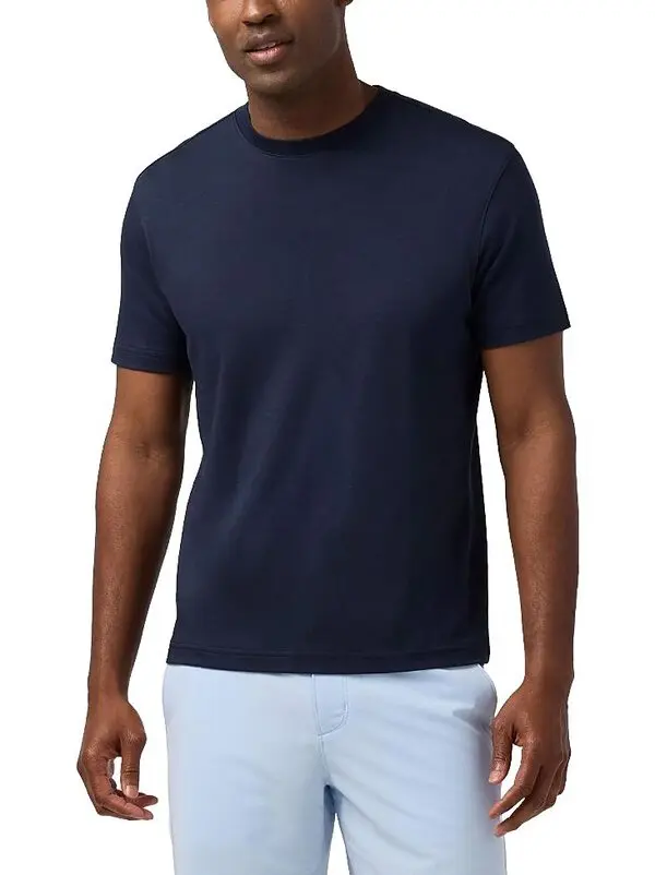 Mizzen+main Palmer Short Sleeve T-shirt - Navy
