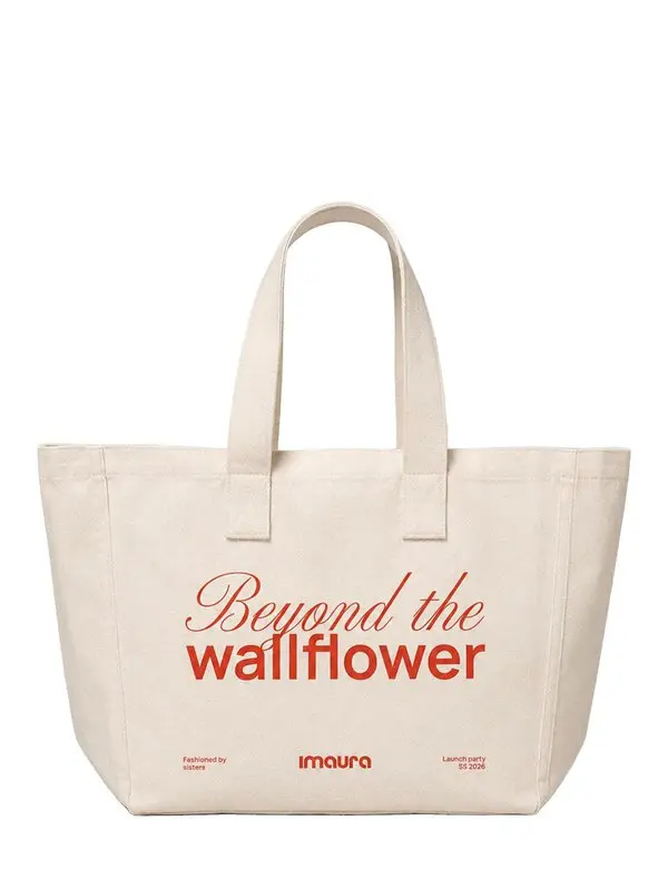 IMAURA Beyond The Wallflower Tote - White