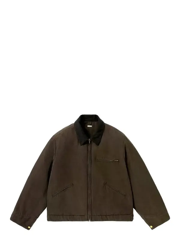 A.PRESSE Detroit Zip-up Jacket - Brown
