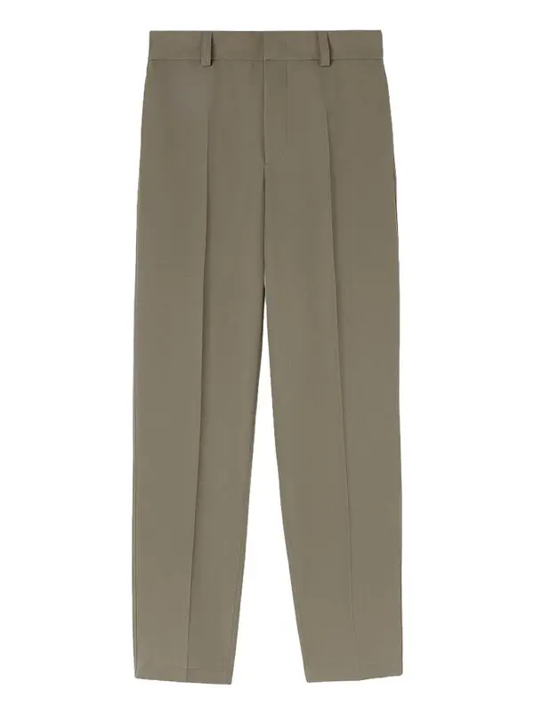 JIL SANDER Straight-leg Tailored Trousers - Green