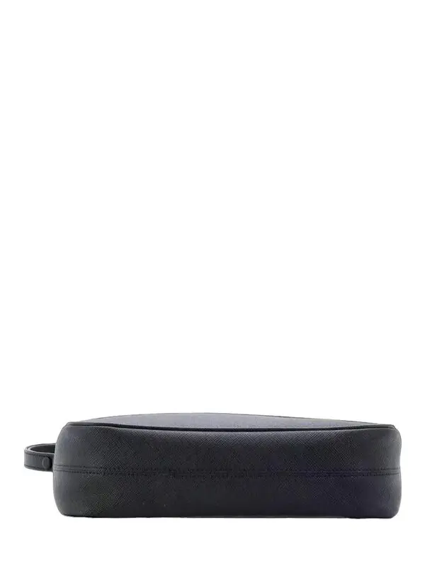 Prada Re-edition Hobo Saffiano Leather Mini Shoulder Bag - Black
