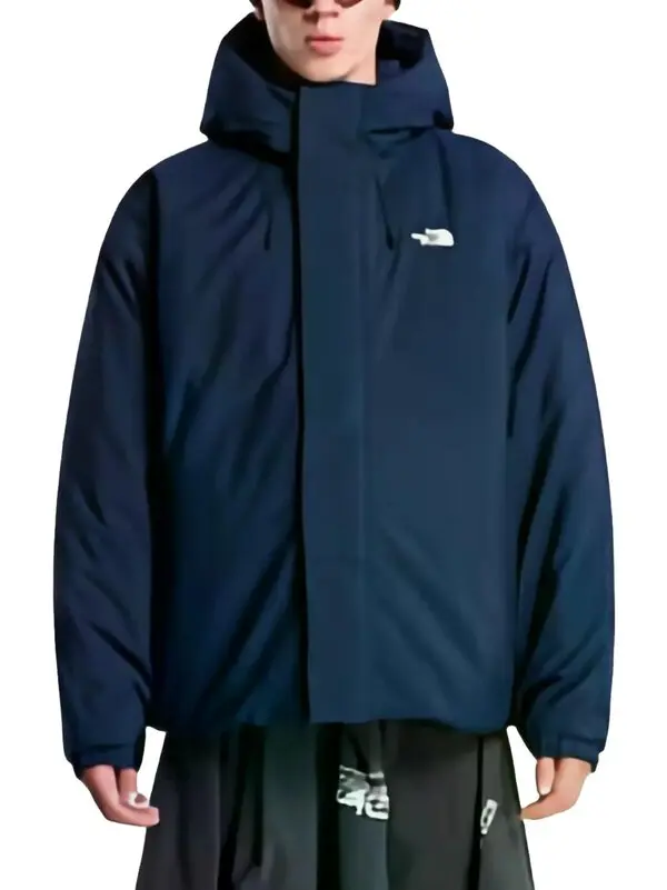 The North Face Oversized Puffer Jacket - Blue