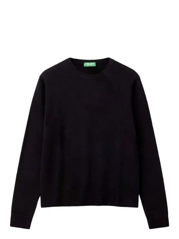 BENETTON Merino Sweater - Black