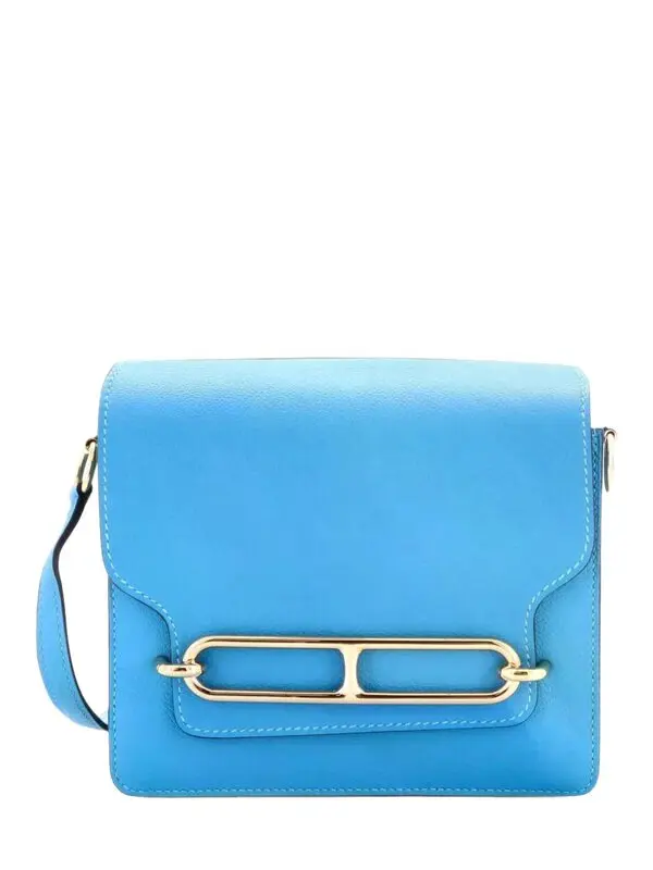 Hermès Roulis Bag Evercolor 18 Crossbody Bag - Blue