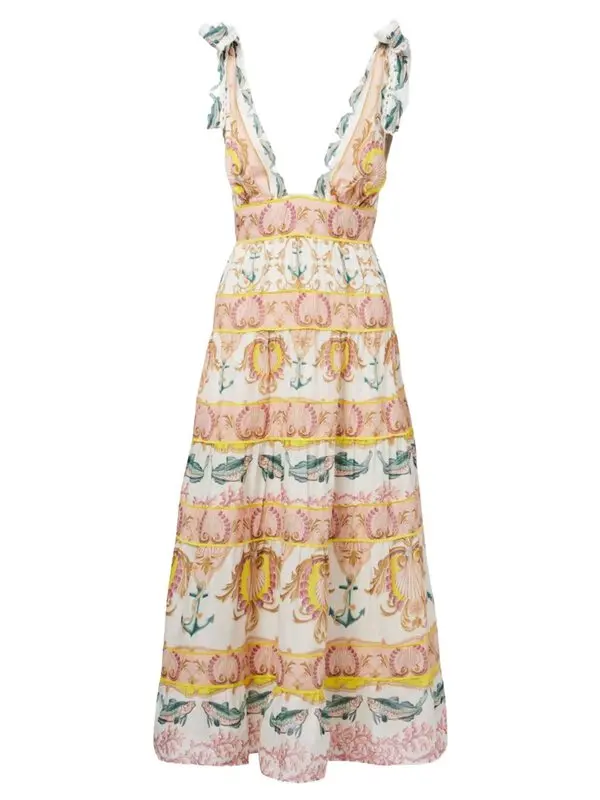 Farm Rio Sleeveless Dress - Multicolor