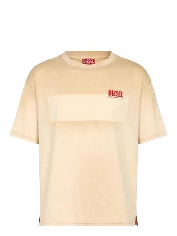 DIESEL® T-shirt Size Cotton - Beige