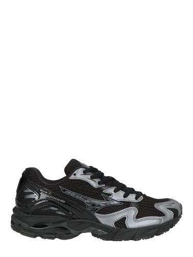 Mizuno Sneakers Size Synthetic Material, Textile Fibers - Black