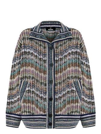 Missoni Oversized Cardigan With Sequin Applications - Multicoloured