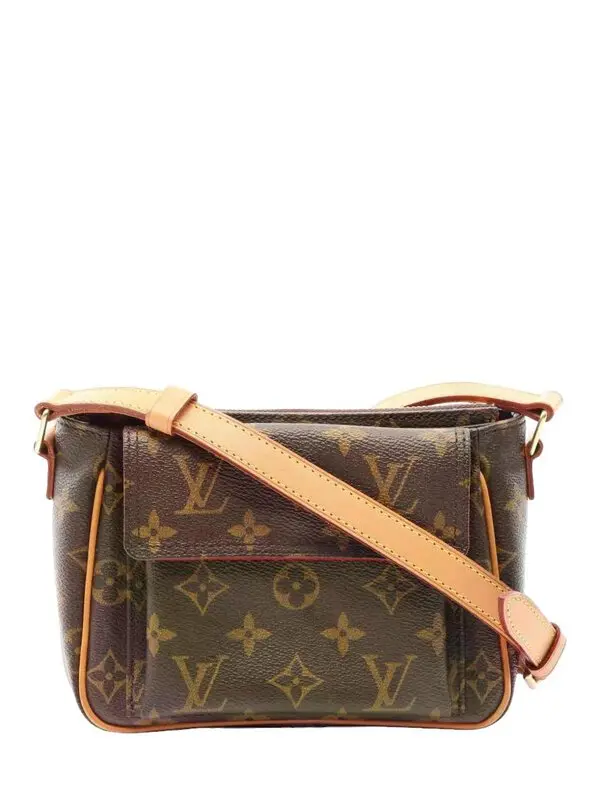 LOUIS VUITTON 2003 Monogram Viva Cite Pm Crossbody Bag - Brown