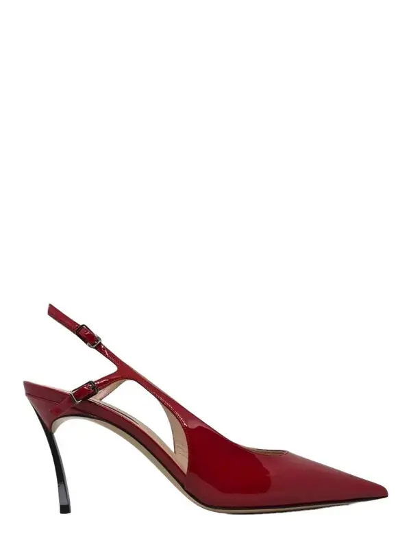 Casadei Samurai Julia Slingback Pumps - Red