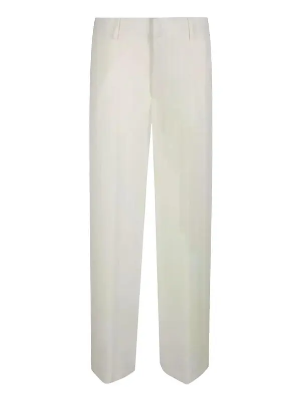 PT TORINO Straight-leg Tailored Trousers - Neutrals