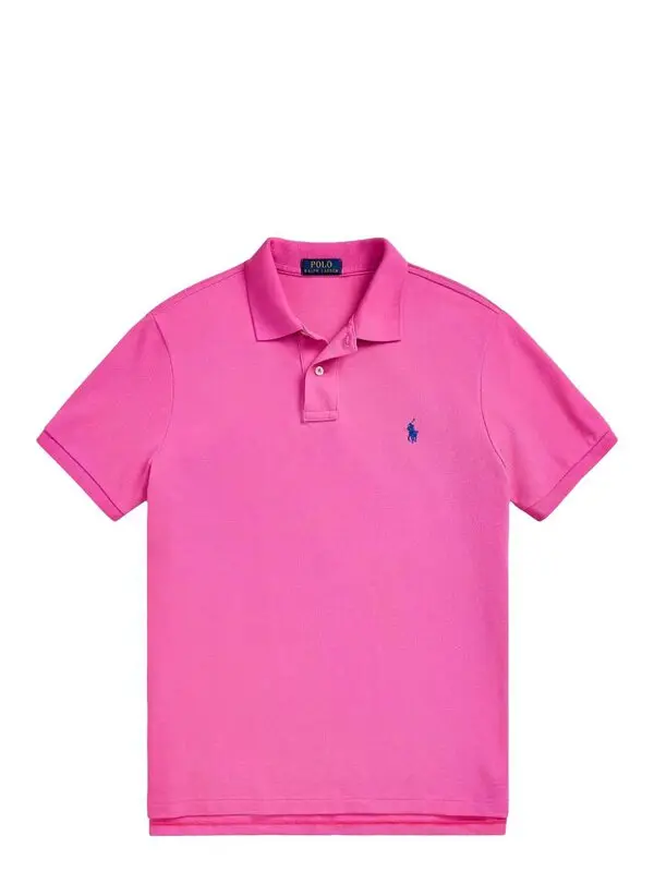 Polo Ralph Lauren Logo-embroidered Polo Shirt - Pink