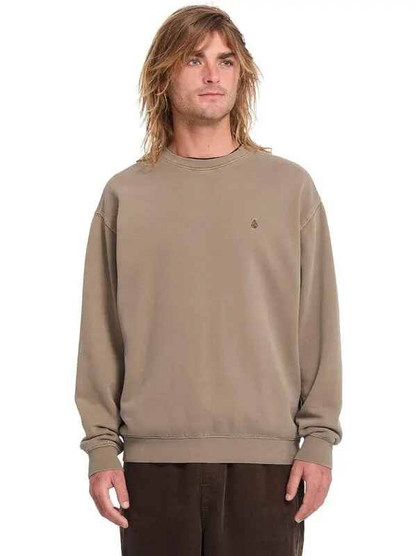 Volcom Single Stone Power Wash Crew - Ether
