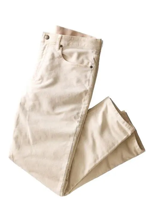 Marine Layer Flex Terry Moleskin 5-pocket Pants - Natural