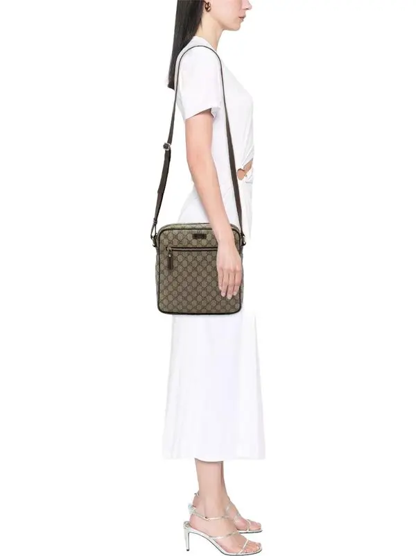 Gucci 2016-2026 Gg Supreme Crossbody Bag - Neutrals