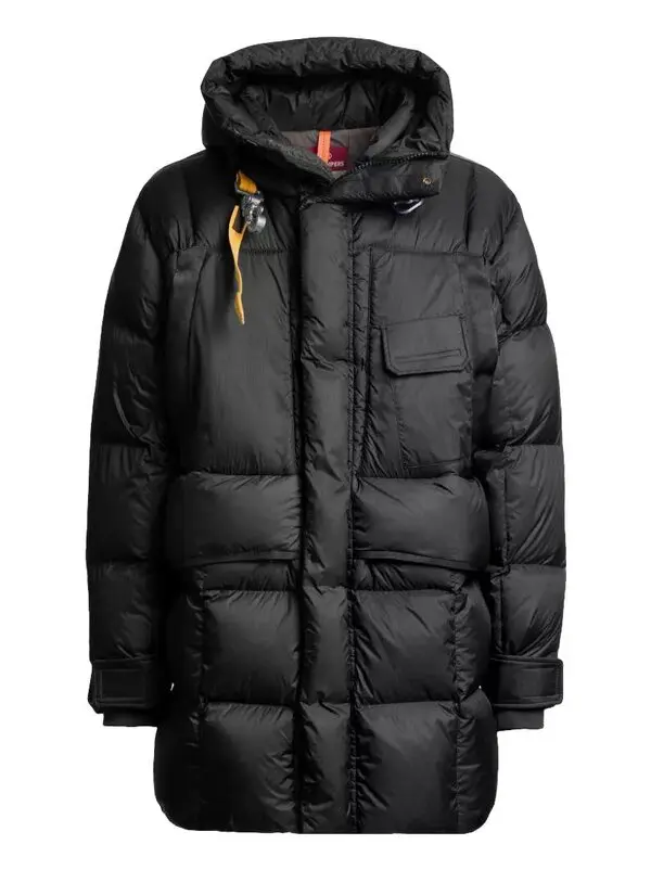 PARAJUMPERS Bold Hooded Padded Coat - Black