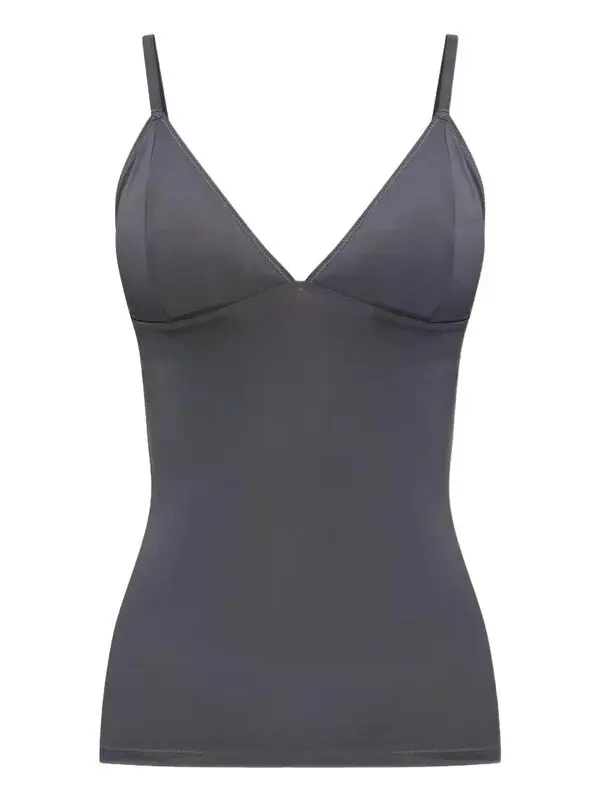 GESTUZ Camigz V-neck Top - Grey