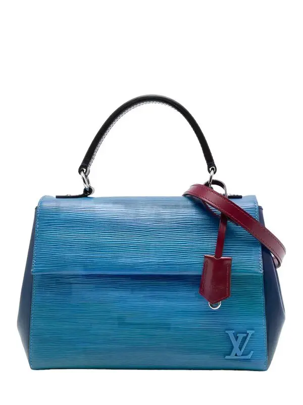 LOUIS VUITTON 2018 Epi Cluny Bb Satchel - Blue
