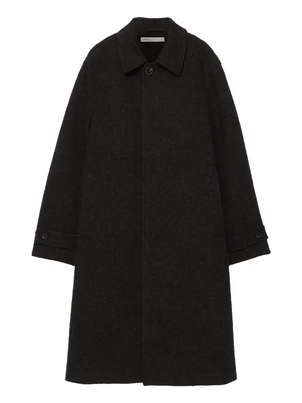 ALLSAINTS Beacon Single-breasted Wool-blend Coat - Brown