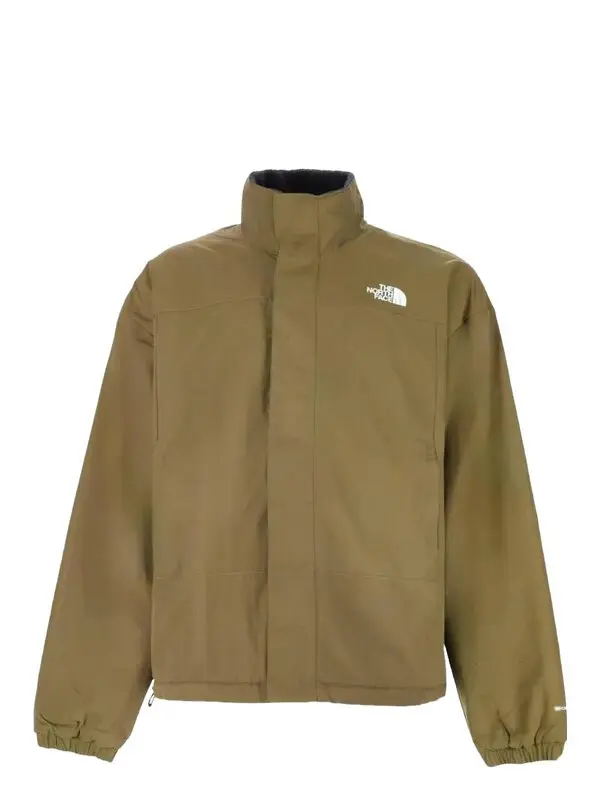 The North Face Logo-print High-neck Reversible Jacket - Brown