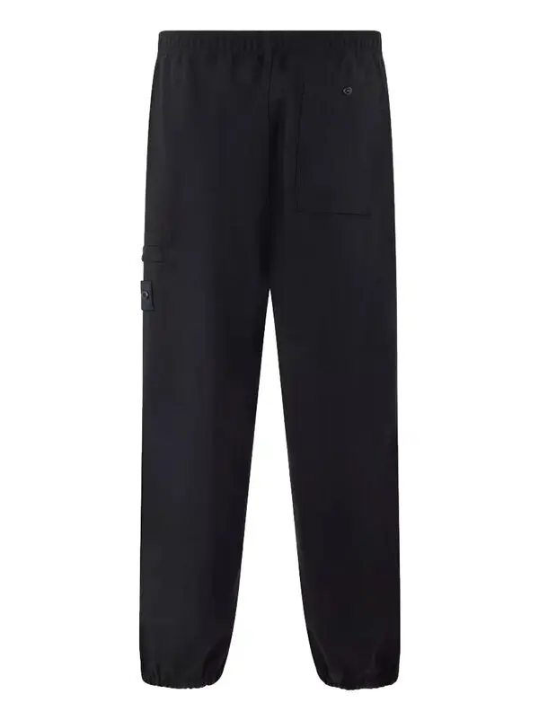 Stone Island 3100024 Wool Nylon Flannel S.i Ghost Sweatpants - Blue
