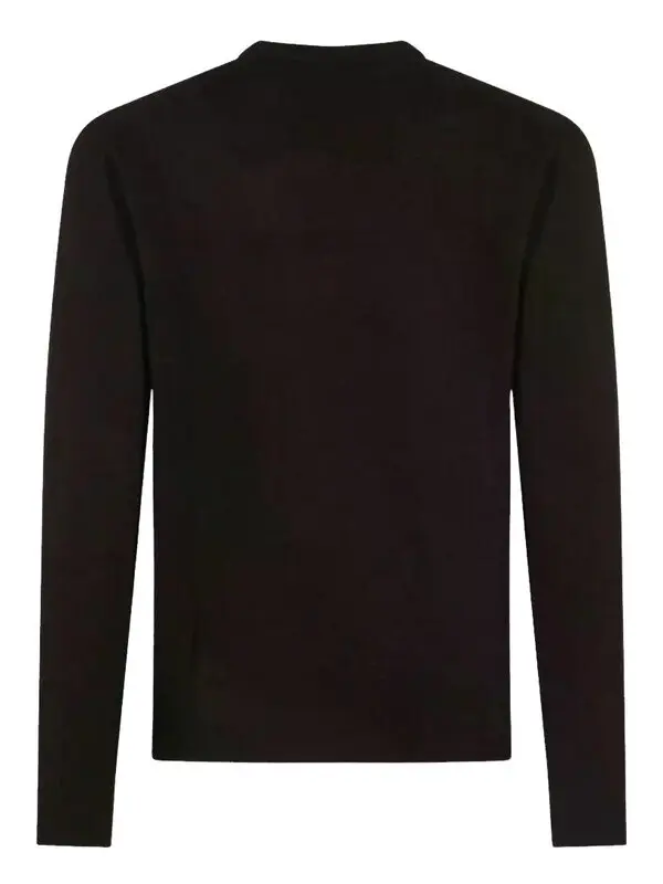 Altea Crew-neck Knitted Sweater - Brown