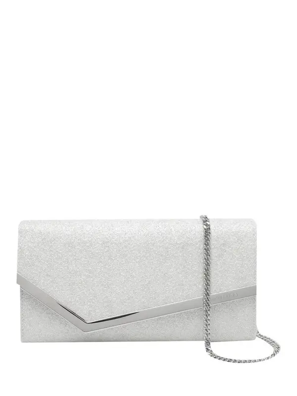 JIMMY CHOO Emmie Crossbody Bag - Silver