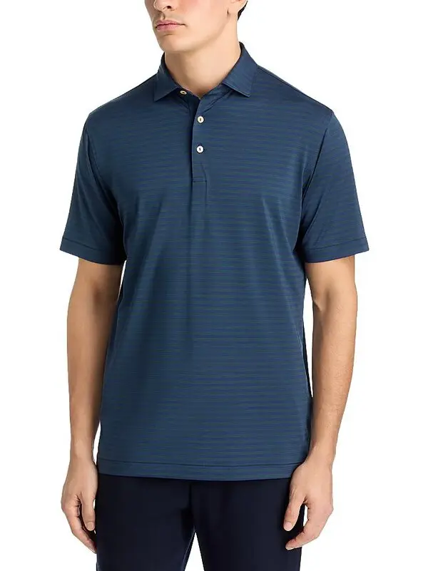 Peter Millar Rawlins Performance Jersey Polo - Navy