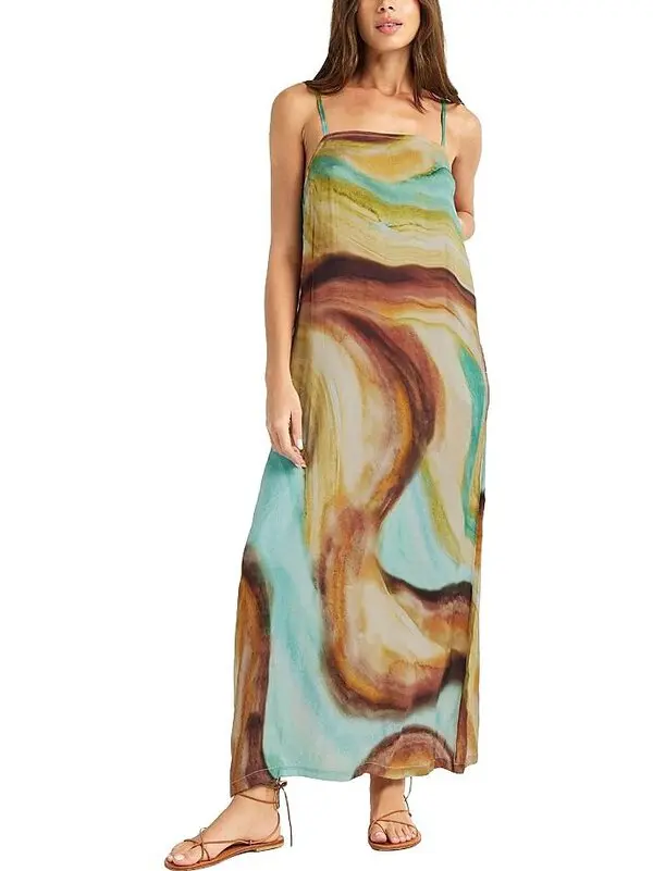 VITAMIN A Rhea Maxi Dress - Elemental Current