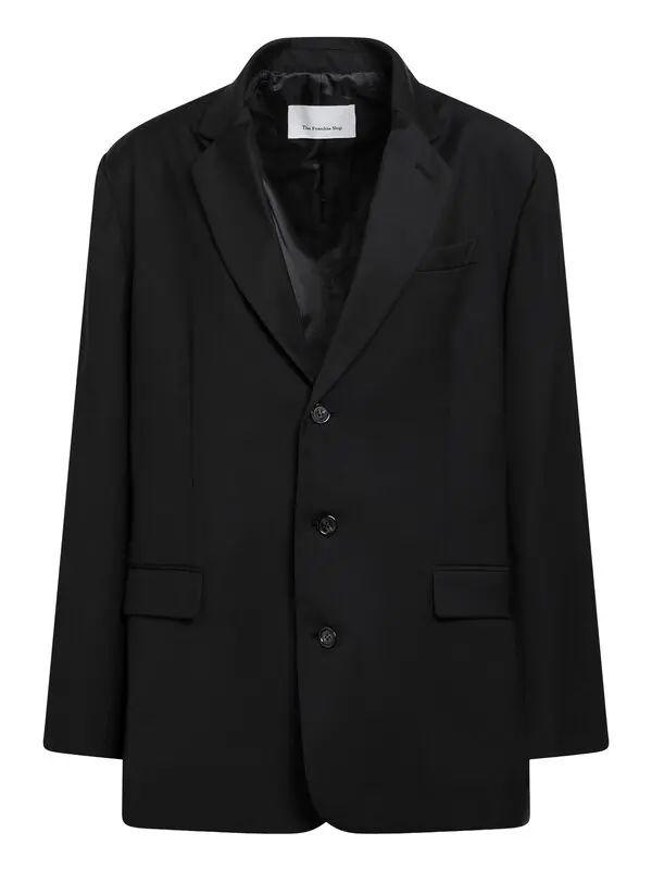 THE FRANKIE SHOP Gelso Single-breasted Jacket - Black