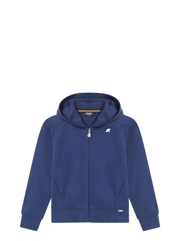 K-WAY Haycel Zip-up Hoodie - Blue