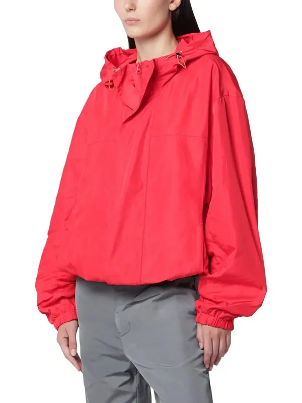 LII Zip-up Windbreaker For - Red