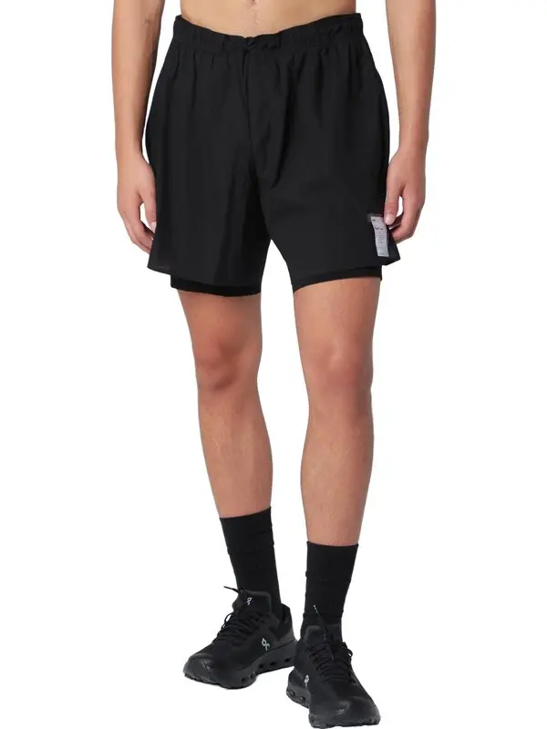 Satisfy Rippy Cordura Trail Mini Shorts - Black