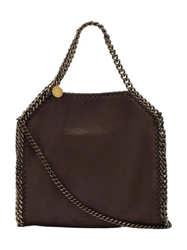 Stella McCartney Mahogany Mini Falabella Tote Bag - Brown