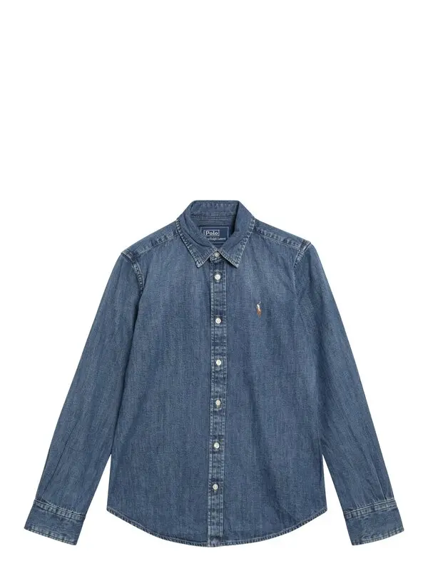 Polo Ralph Lauren Denim Button-up Shirt - Blue