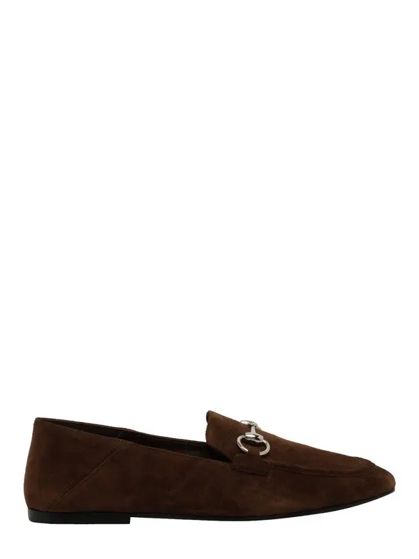 Gucci Jordaan Soft Loafers - Brown