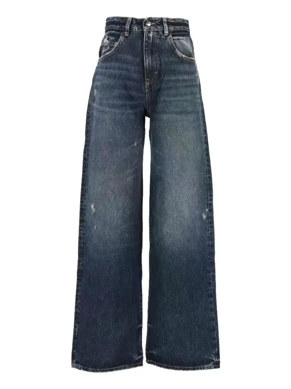 ICON DENIM LOS ANGELES Poppy Wide-leg Jeans - Blue