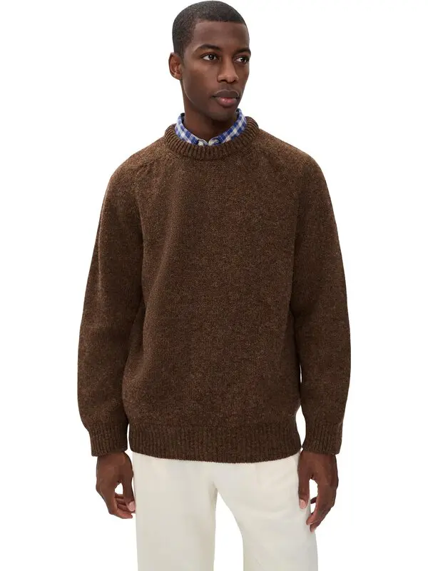 Howlin' Boxy Space Knit Crew Neck Sweater - Spark