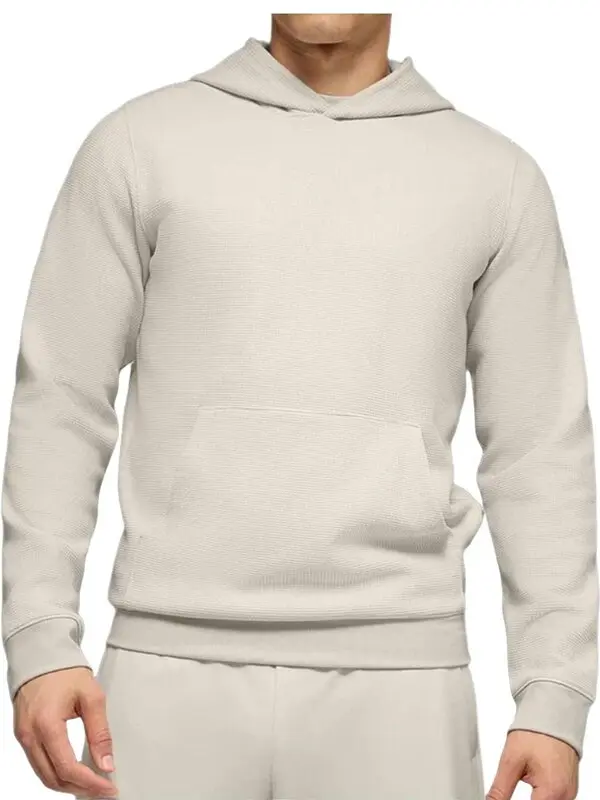 Alo Yoga Waffle Lounge Hoodie - Bone