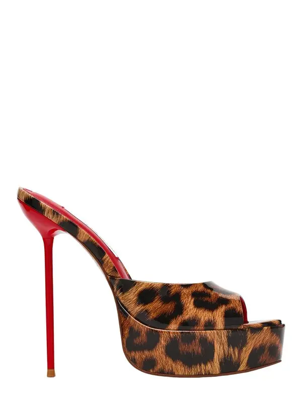 Steve Madden Darelis Mule Heels - Leopard