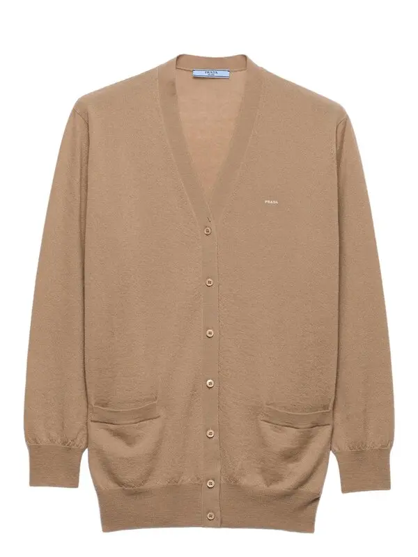 Prada Cashmere Cardigan - Brown