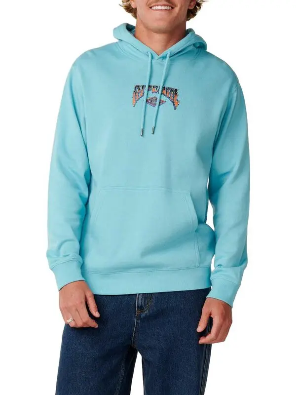 Rip Curl Shredding Fleece Pullover Hoodie - Wave Pool