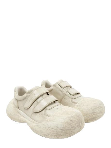 Camper Caramba Leather Sneaker - Light Grey Multi