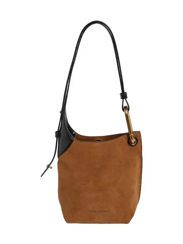 Marc Jacobs The Juliette Small Suede Bucket Bag - Copper